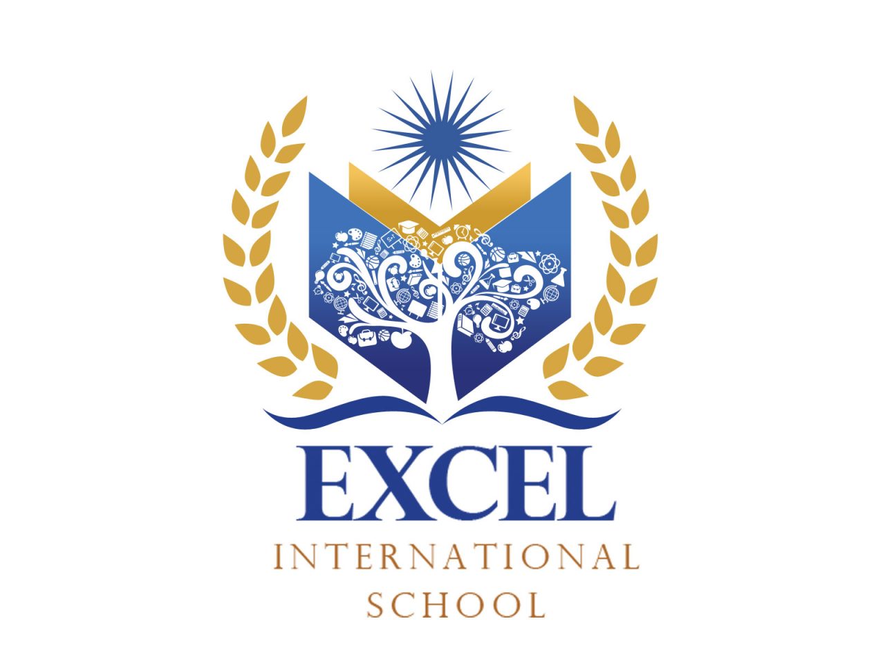 Excel International School - Logopie